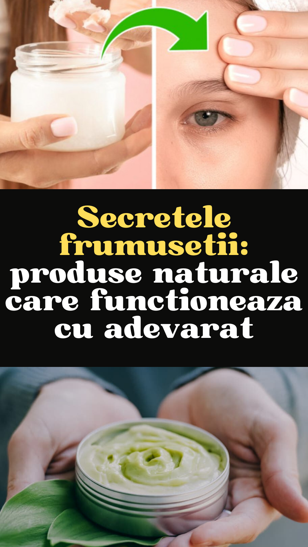 Secretele frumuseții: produse naturale care funcționează cu adevărat