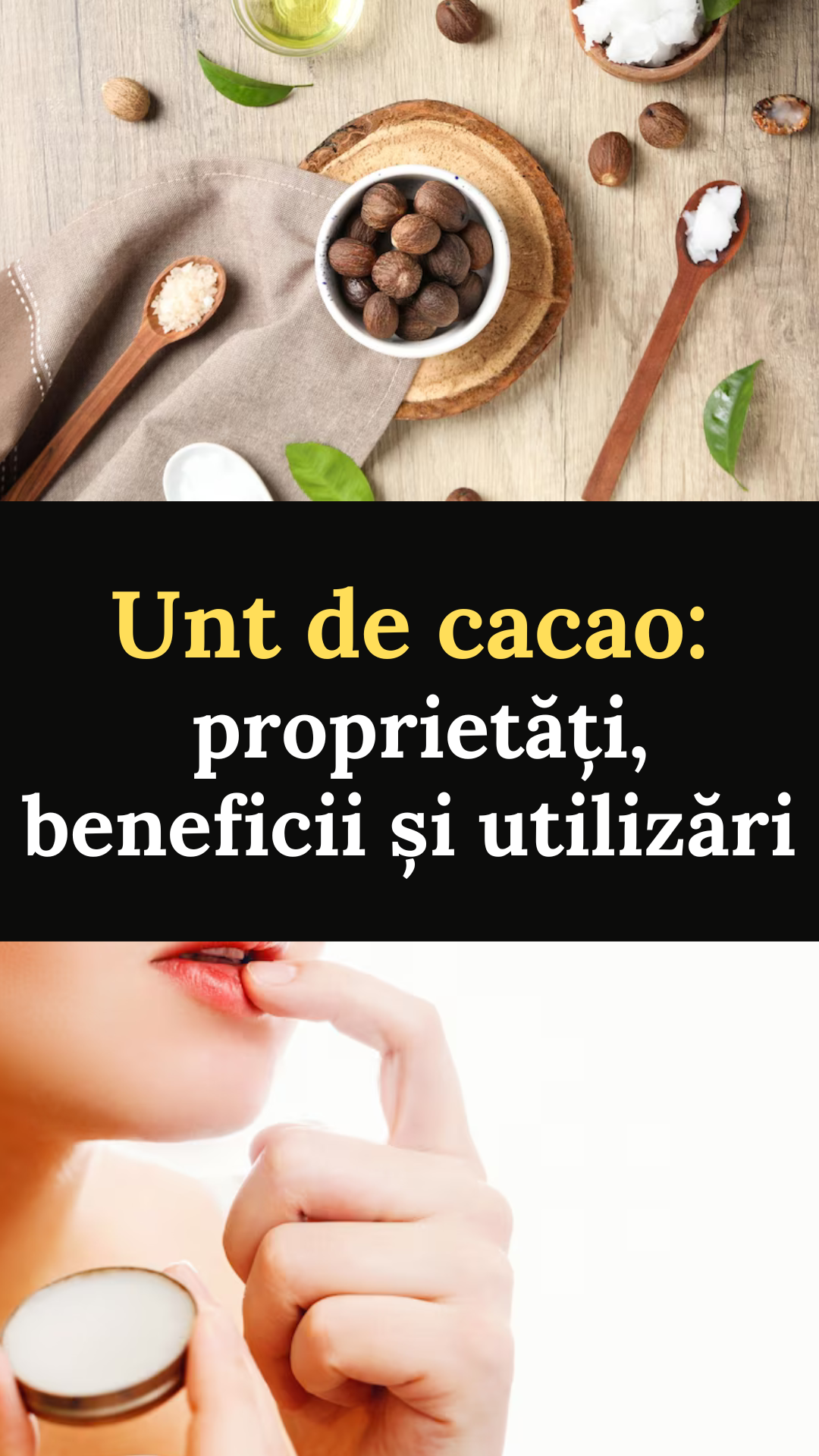 Unt de cacao: proprietăți, beneficii și utilizări