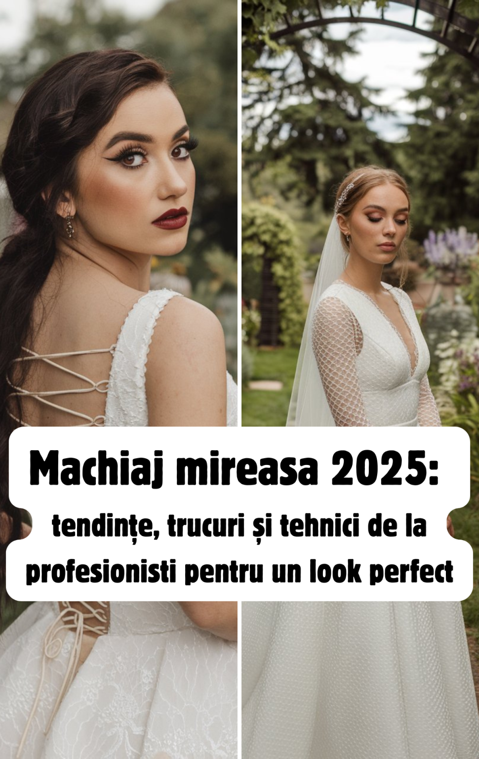 Machiaj mireasa 2025: tendințe, trucuri și tehnici de la profesionisti ...