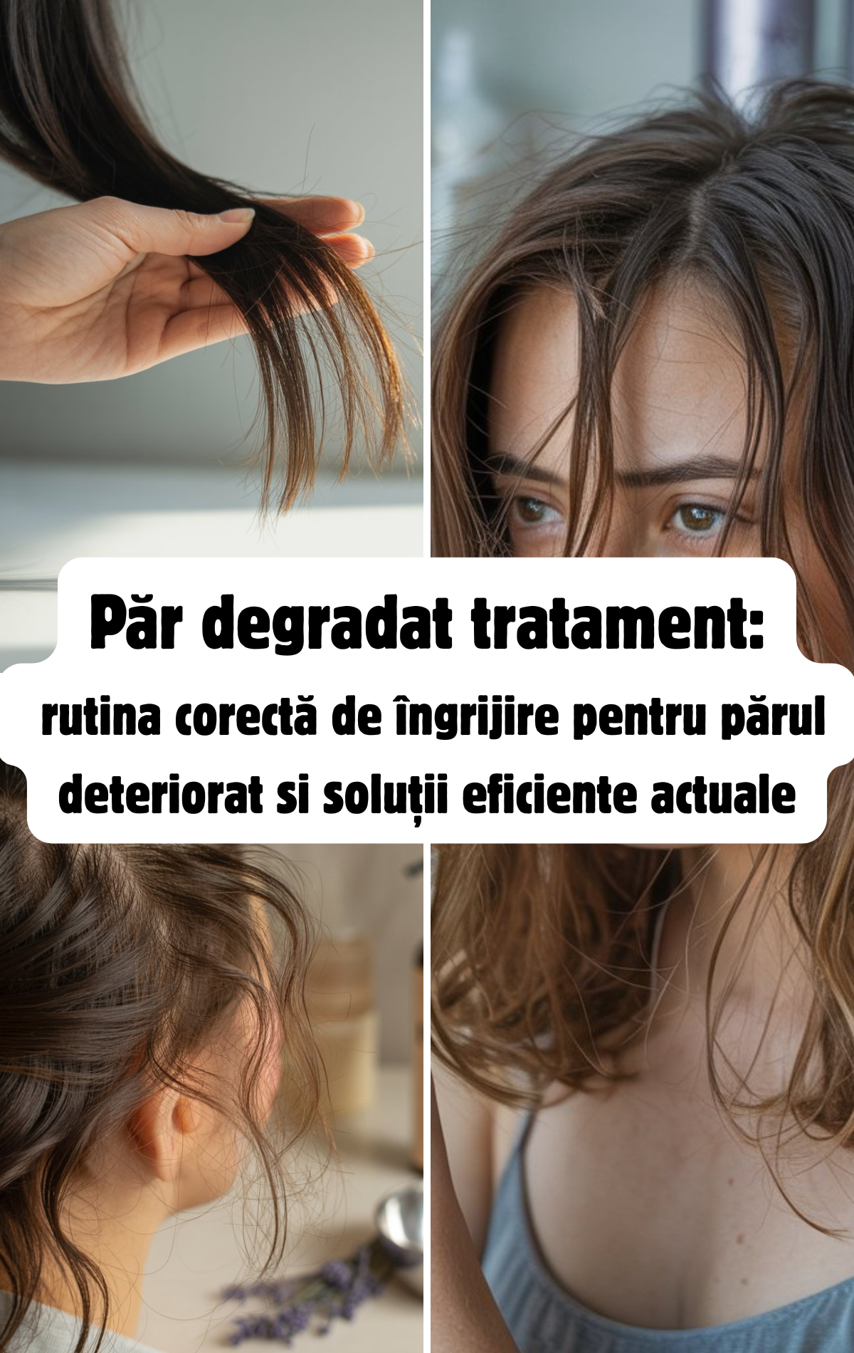 Păr degradat tratament: rutina corectă de îngrijire pentru părul ...