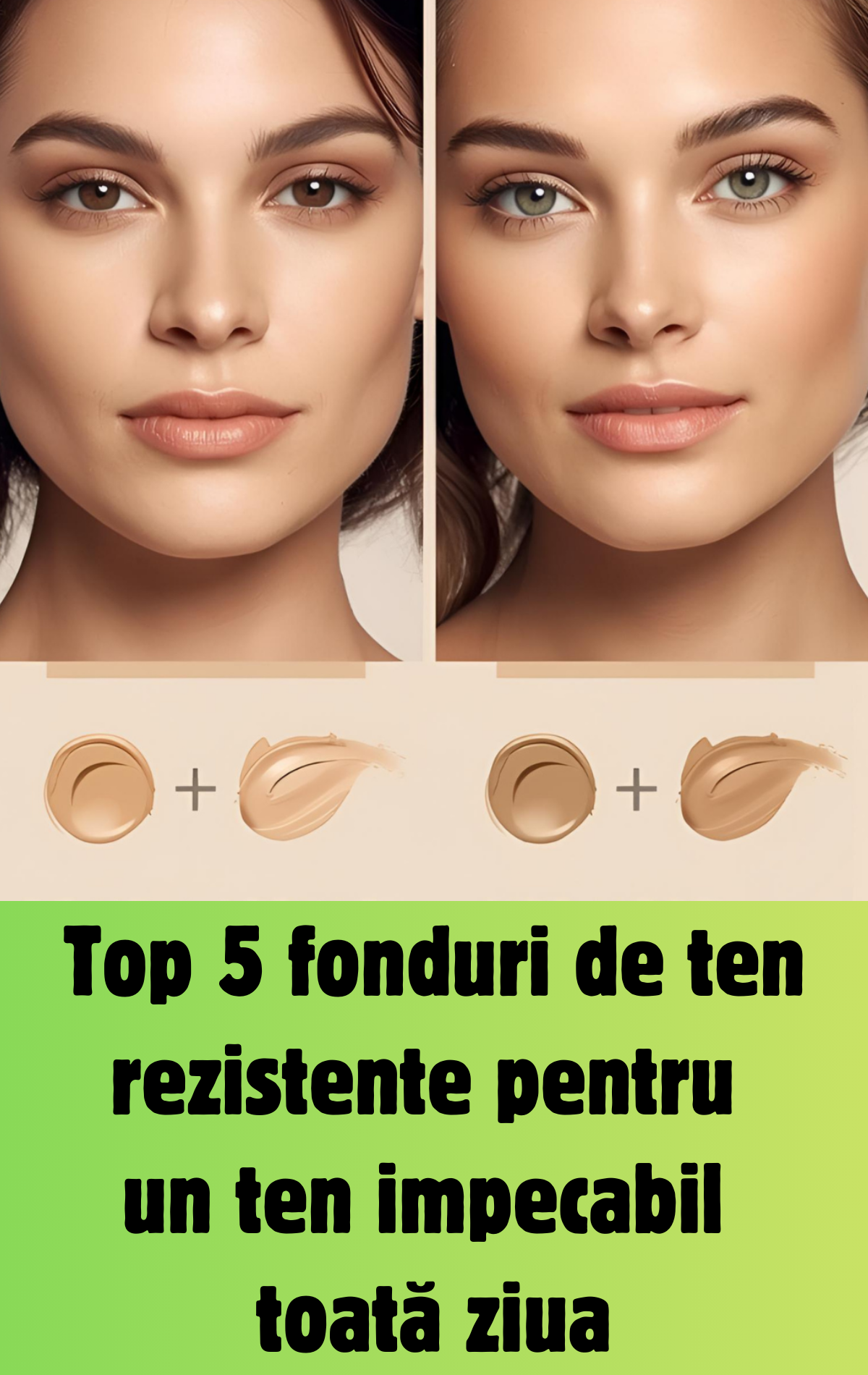 Top 5 fonduri de ten rezistente pentru un ten impecabil toată ziua ...