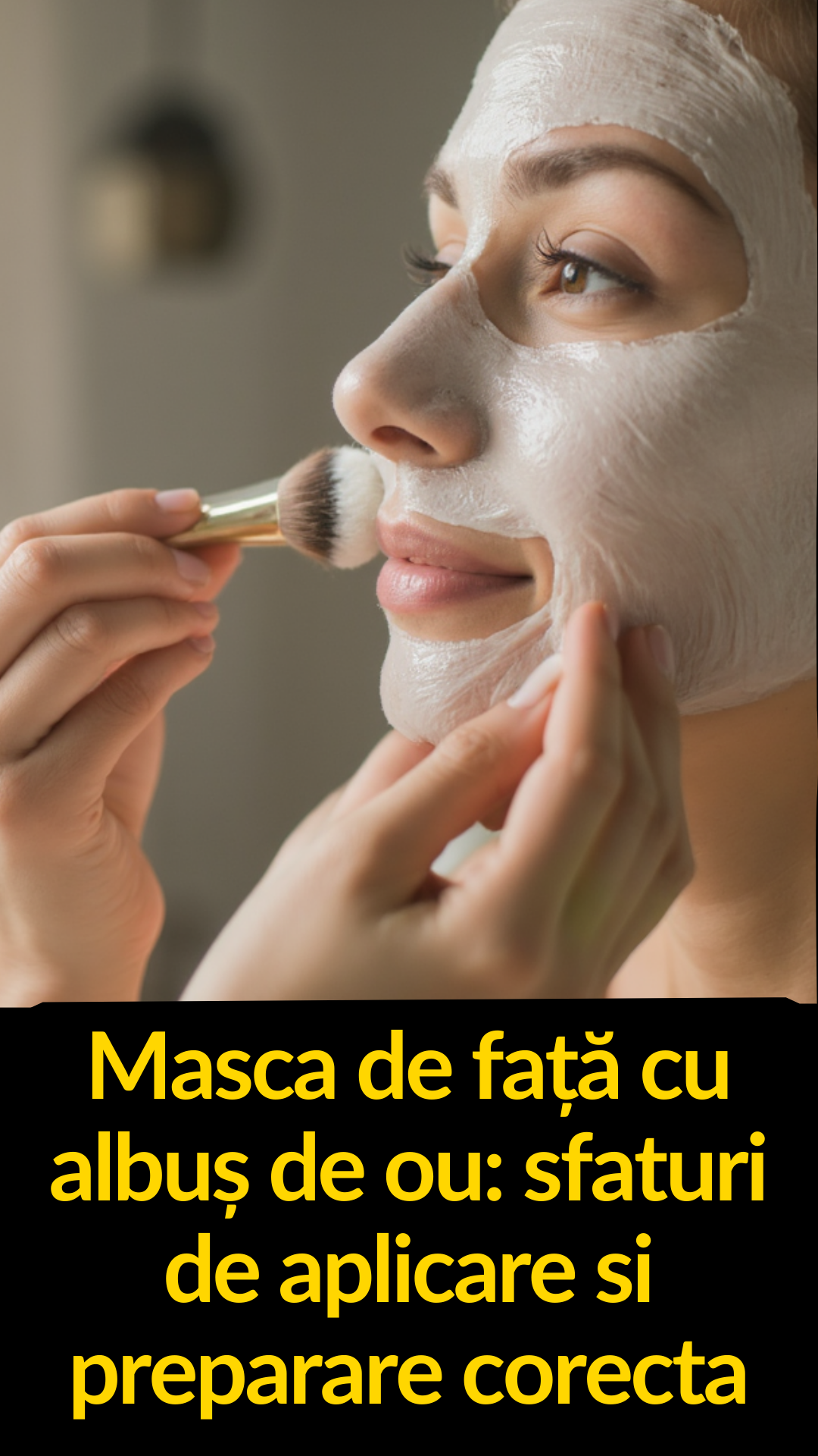 Masca de față cu albuș de ou: sfaturi de aplicare si preparare corecta